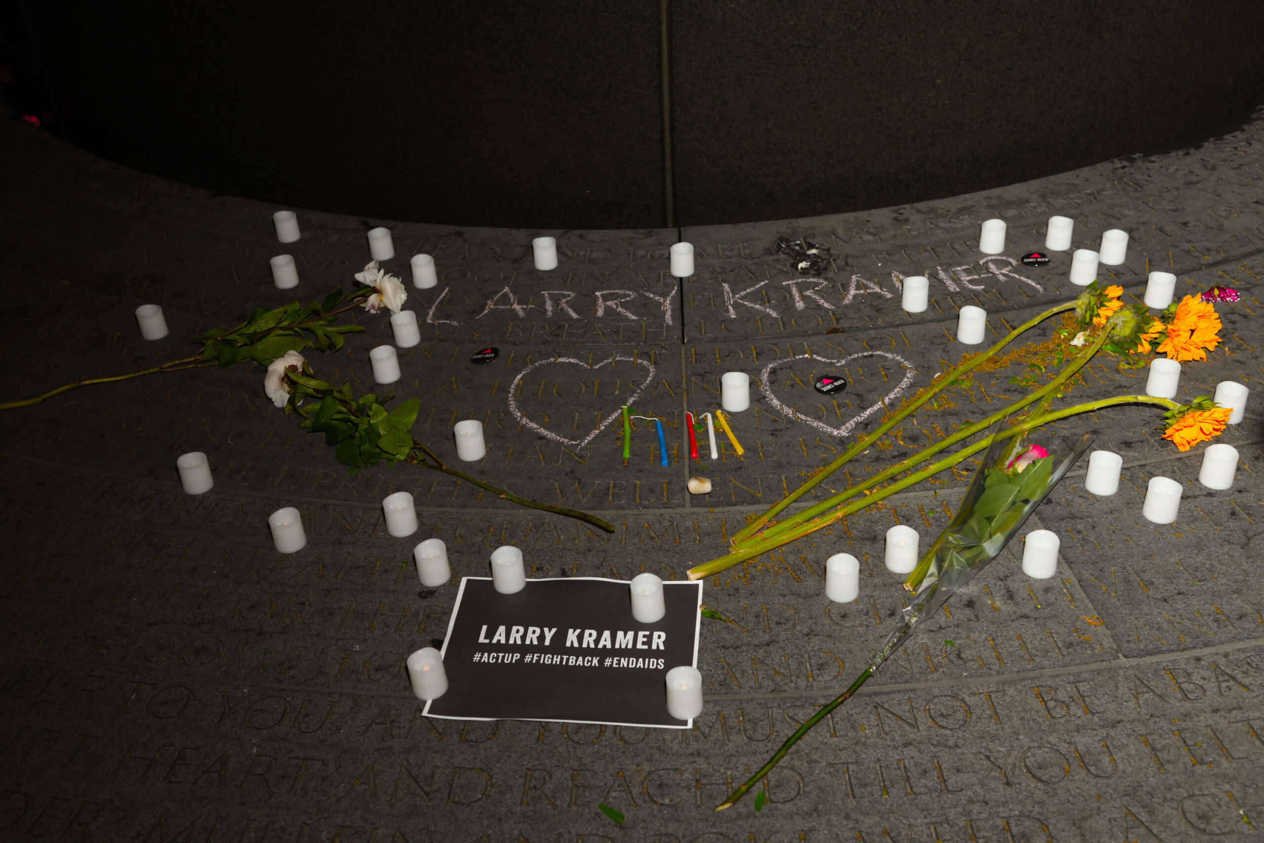 #ThankYouLarry: Community Gathers to Remember Larry Kramer – Gay City News