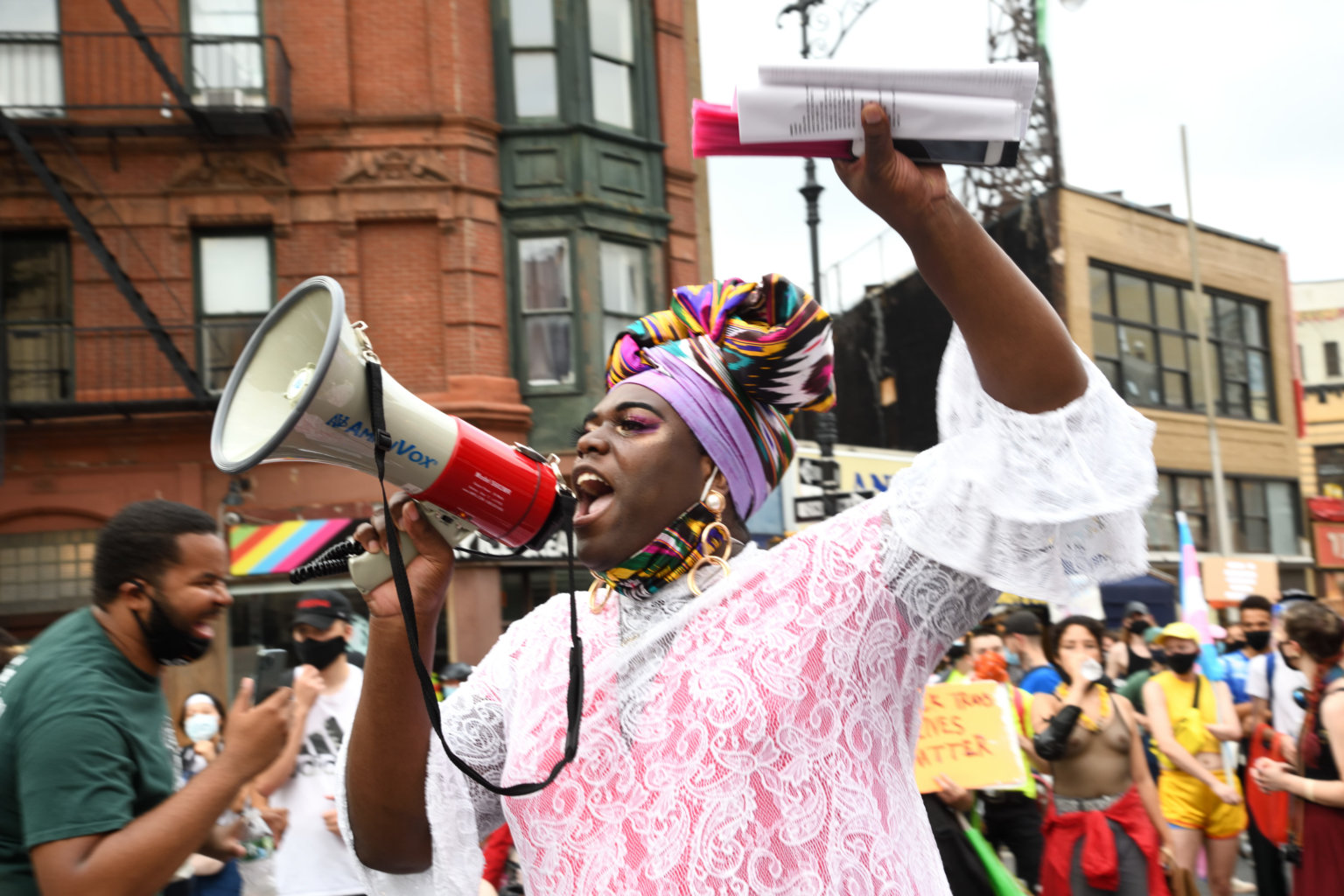 Vibrant Trans Liberation March Follows Powerful Speeches – Gay City News
