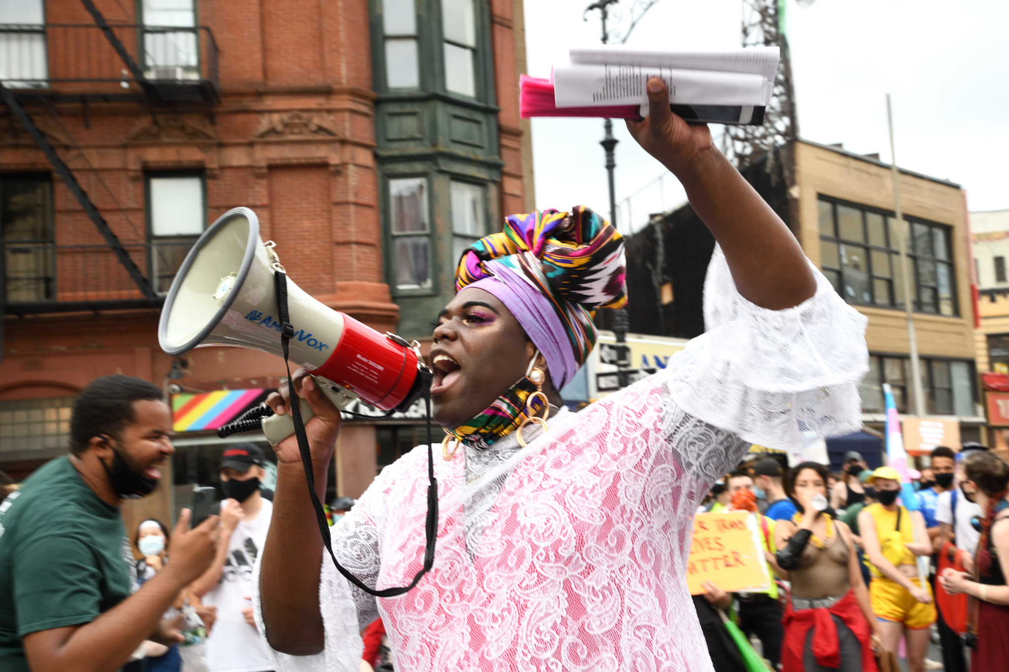 Vibrant Trans Liberation March Follows Powerful Speeches – Gay City News
