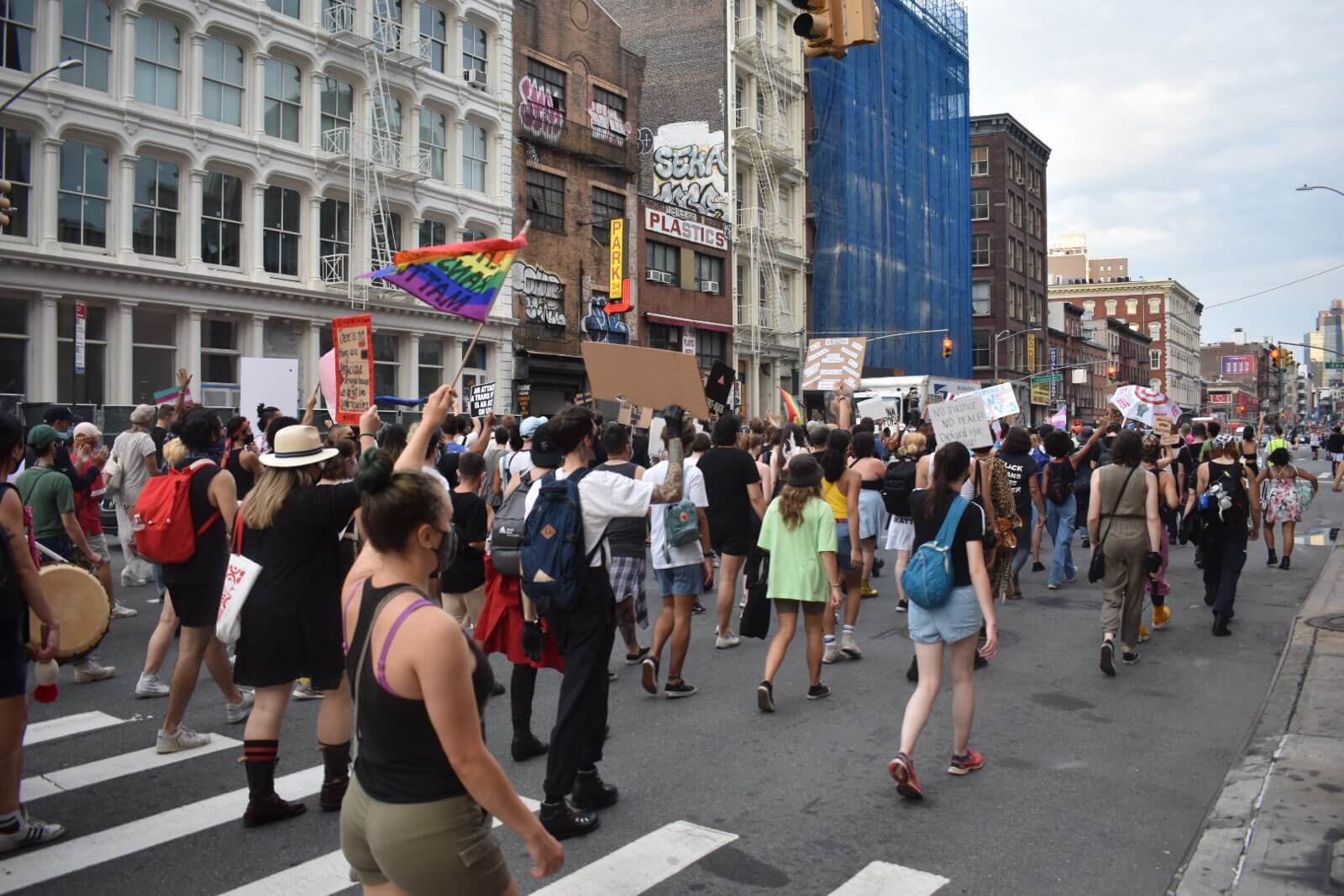 Vibrant Trans Liberation March Follows Powerful Speeches – Gay City News