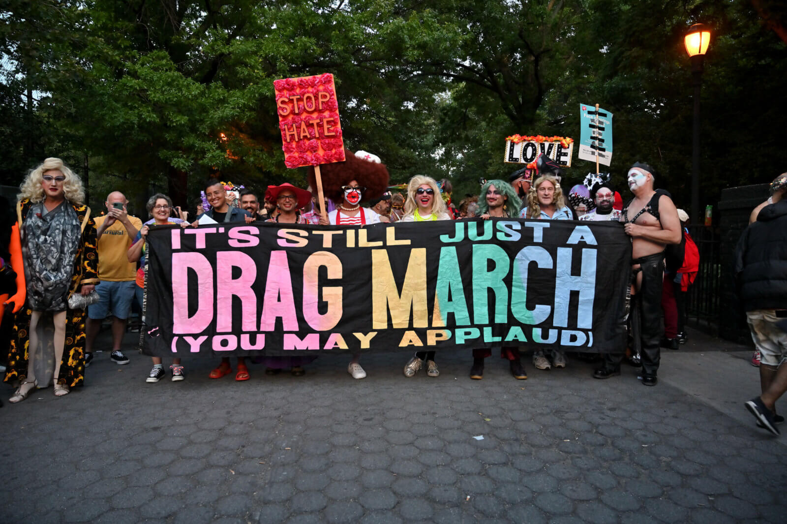 Drag March Returns to the Streets