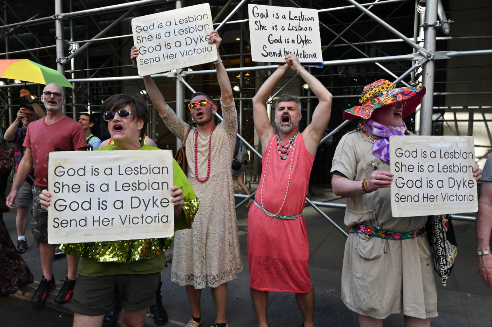 Dyke March for Black Dyke Power Storms Through Manhattan
