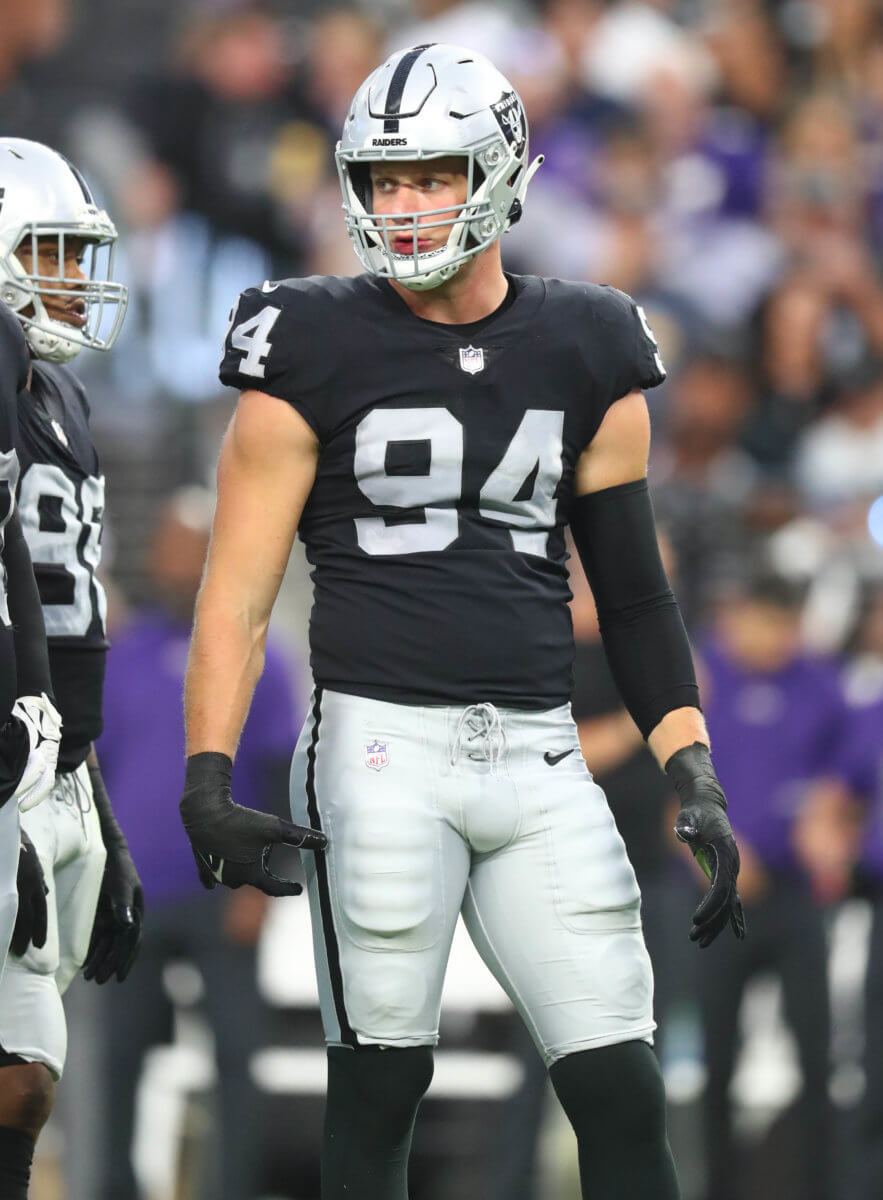 Carl Nassib Leads Raiders to Victory in First Game Since Coming Out