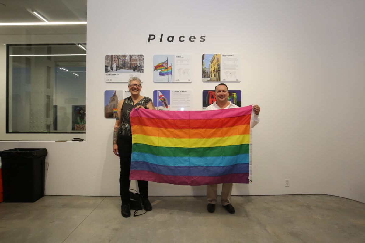 Exhibit documents global legacy of Gilbert Baker’s Rainbow Flag