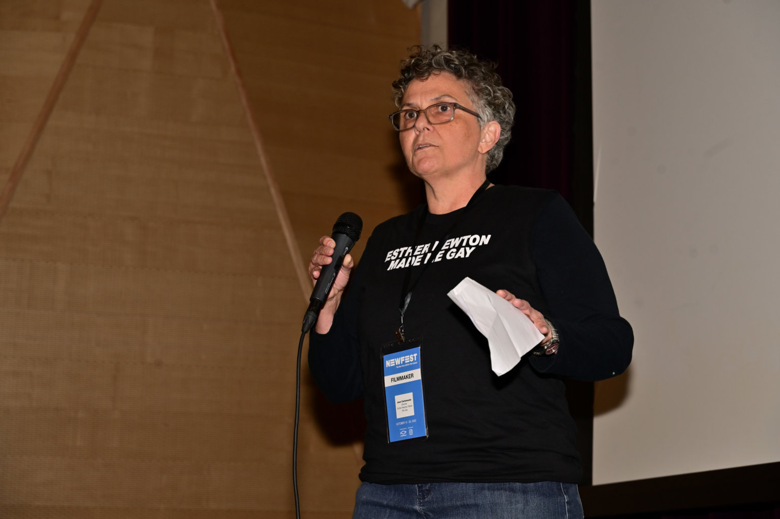 Packing the room for Esther Newton