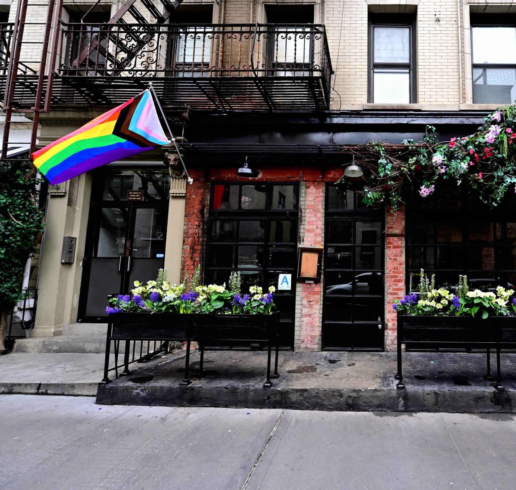 New Rainbow Flag goes up hours after Manhattan arson