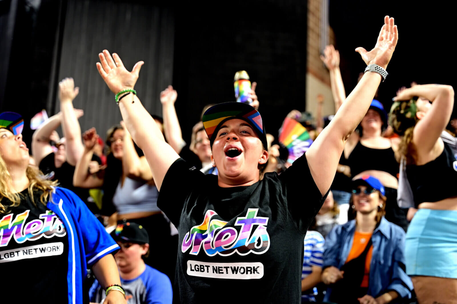 Mets fans celebrate Pride at Citi Field